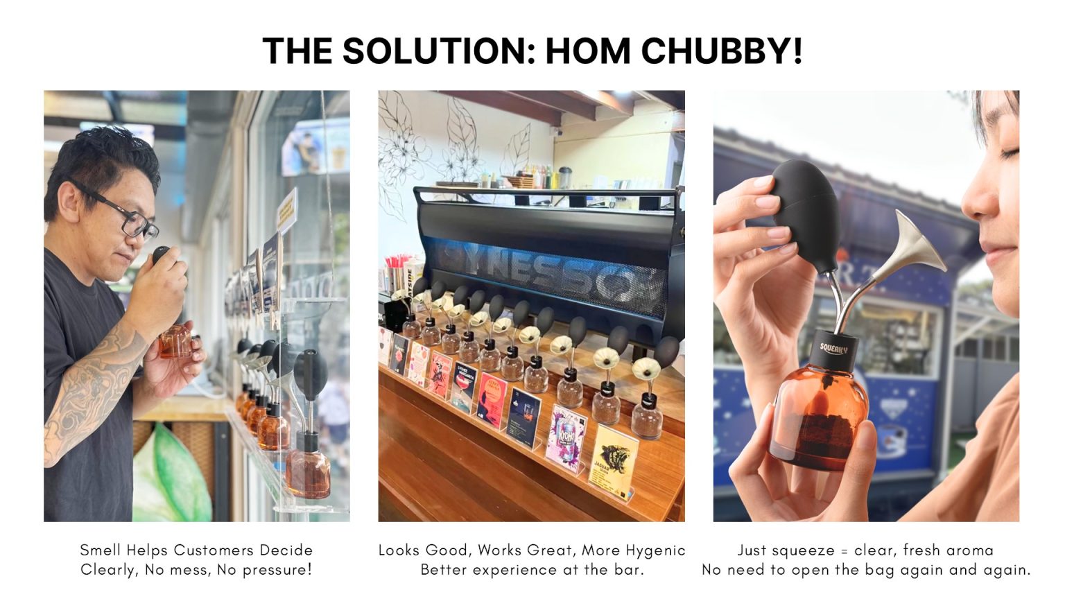 Squeaky – HOM, The Coffee Aroma Display Tool – Chubby Version – SQUEAKY ...